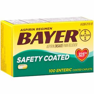 BAYER 100 CT ENTERIX 325 MG